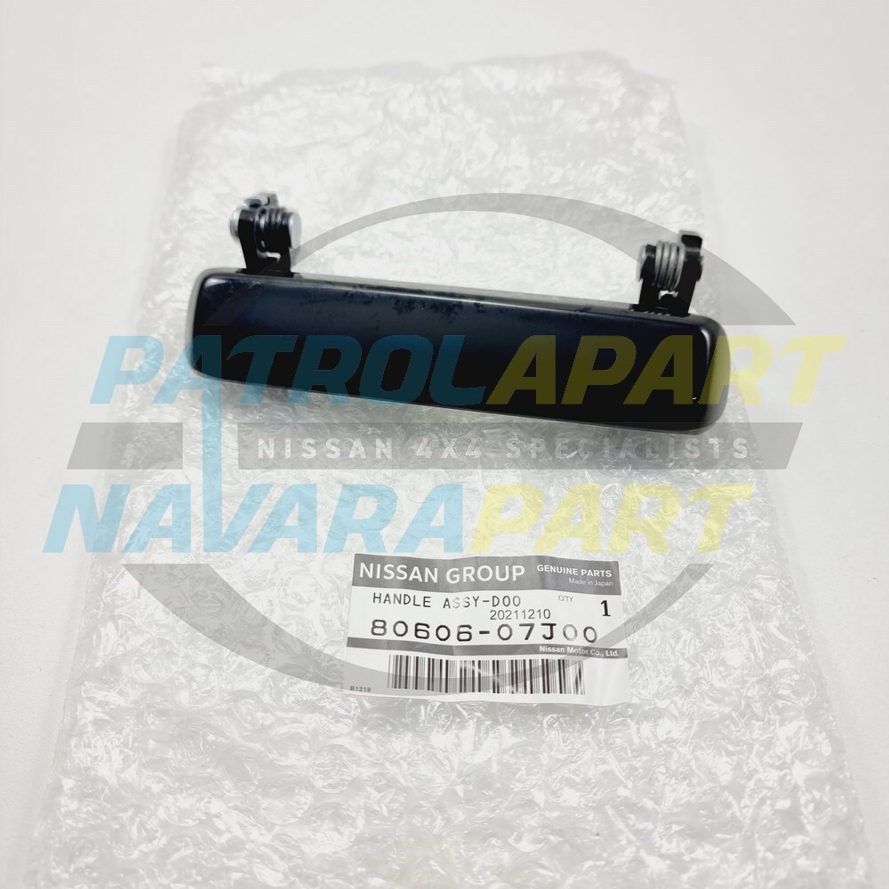 Genuine Nissan Patrol GQ Y60 Black Door Handle Right Hand Side ...