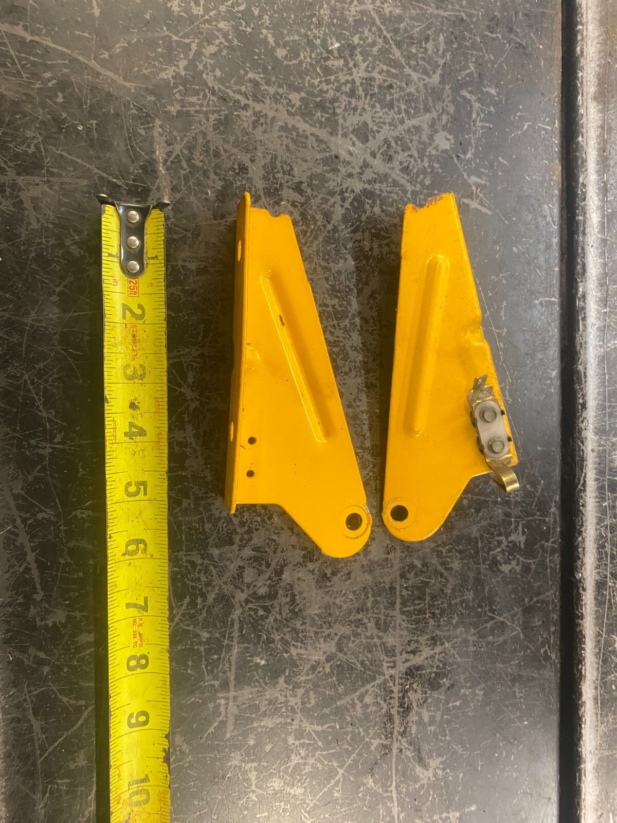 Cub Cadet LT1050 22hp Kohler Command seat mounting brackets # 783-1489C ...