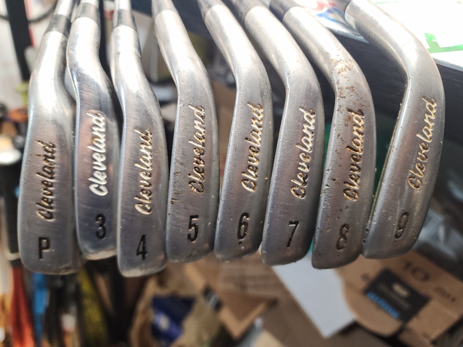 Cleveland CG Gold MCT Partial Iron Set 3,4,5,6,7,8,9 irons and P Wedge ...