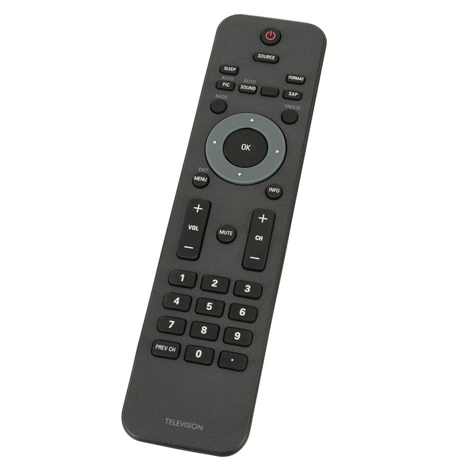 New Remote for Philips TV 32PFL3504D/F7 19PFL3504D/F7 42PFL3704D/F7 ...
