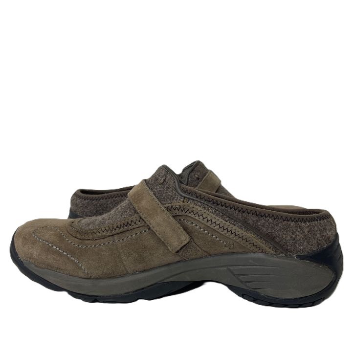 Merrell Shoes Women 7.5 Encore Sidestep Mules Brown Clogs Slip On ...