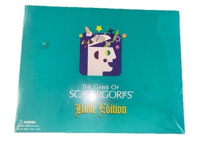 Hasbro Scattergories Bible Edition Christian Board Game New Sealed 2002 ...