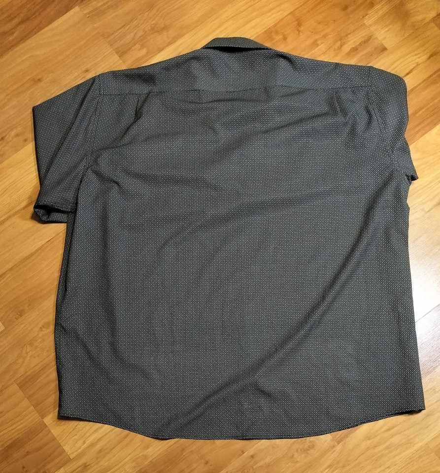 Shaquille O'Neal XLG Men's Gray Long Sleeve Button Up Shirt Size XL | eBay