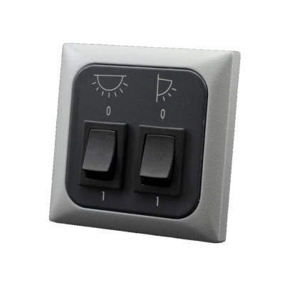 C-Line 12v Light Switch for Motorhome Campervan Boat Caravan with ...