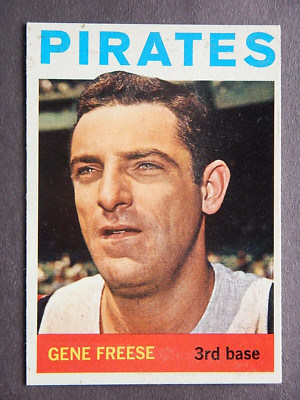 Gene Freese #266 Topps 1964 Baseball Card (Pittsburgh Pirates)* | eBay