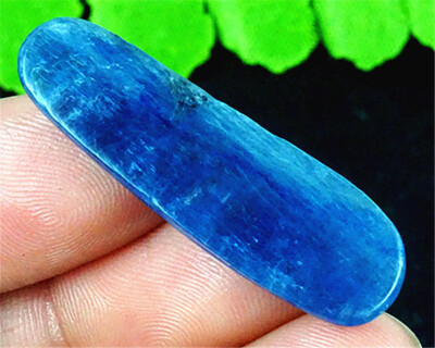 T49467 38x8x3mm Natural Blue Kyanite Slab/slice | eBay