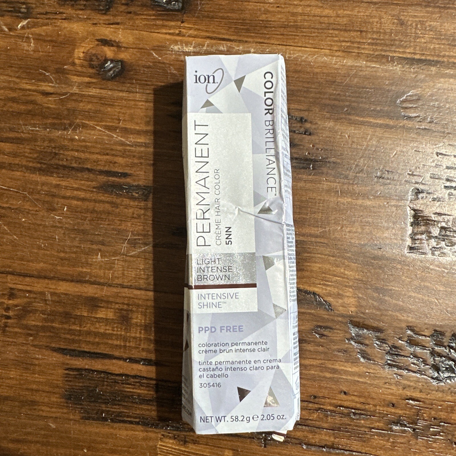 ION+Color+Brilliance+Permanent+5nn+Light+Intense+Brown for sale online ...