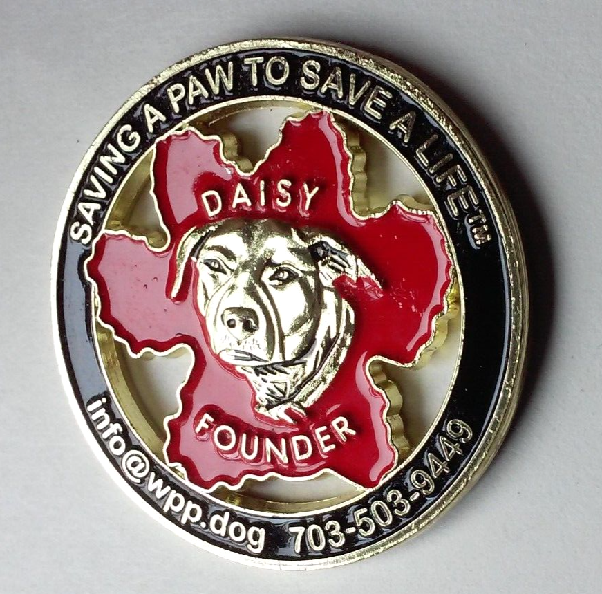 Large Collectable Coin Wounded Paw Project Saving A Paw To ... Looks ...