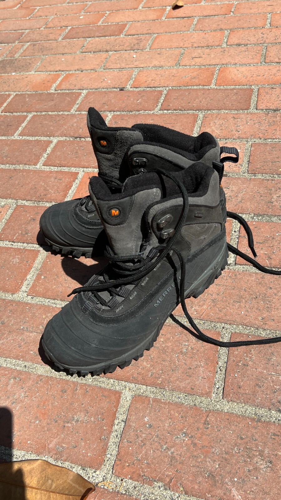 MERRELL PERFORMANCE FOOTWEAR isotherm 8 waterproof black | eBay