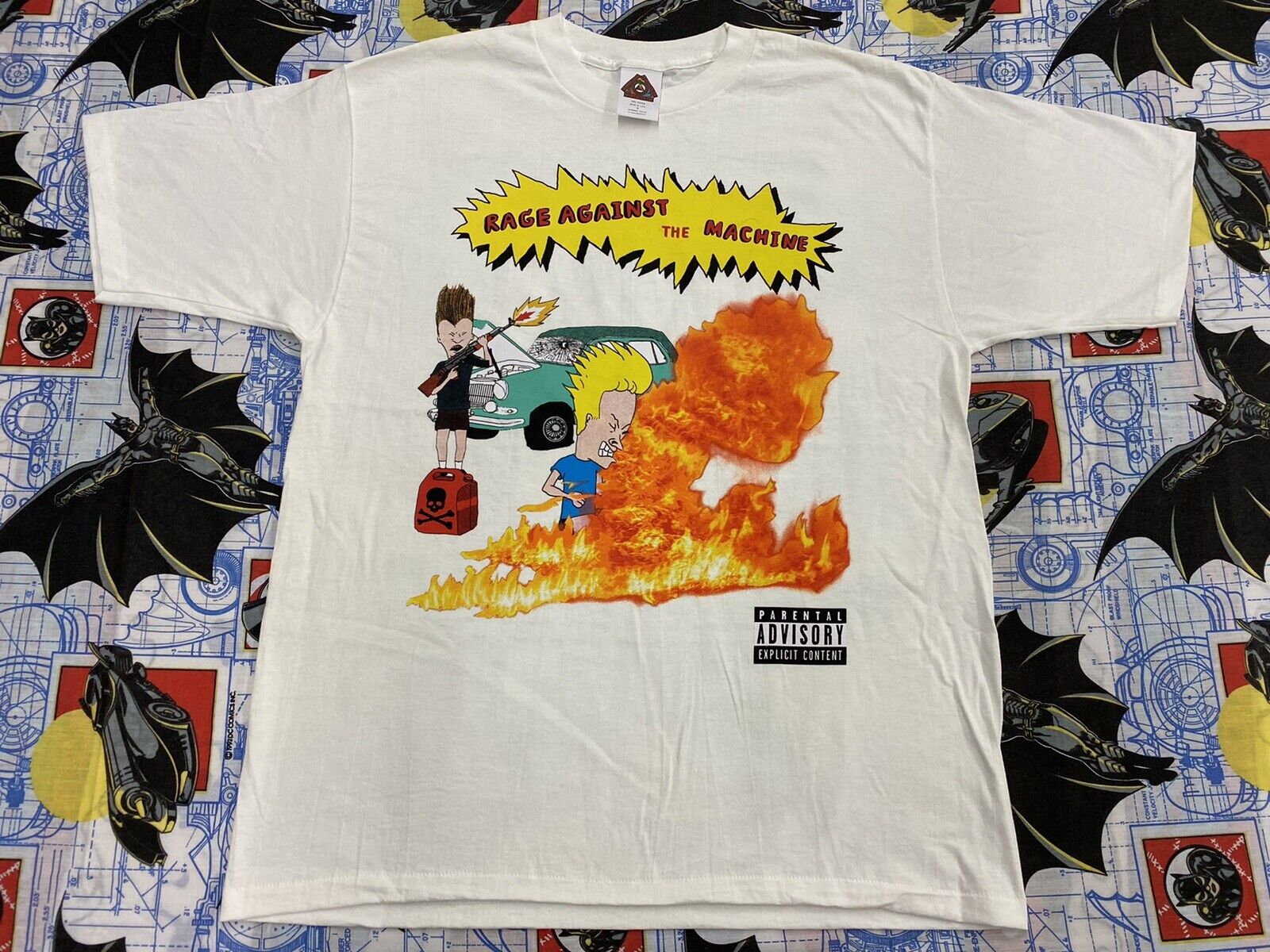 Beavis and Butt-Head Rage Against the Machine T-Shirt… - Gem