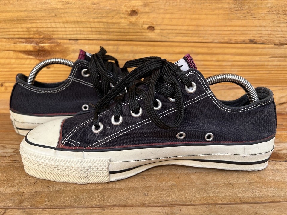 Vintage Converse All Star Navy Low Top Made in USA Shoes Size US 7 | eBay