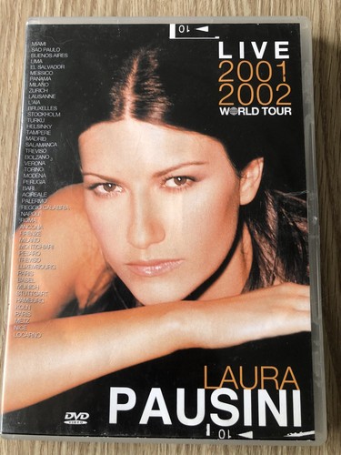 CONCERT LIVE LAURA PAUSINI WORLD TOUR 2001 - 2002 DVD ANGLAIS RARE | eBay