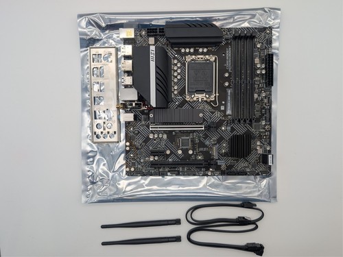 MSI PRO B660M-A WiFi ddr4 (LGA 1700 MicroATX Intel Motherboard) | eBay