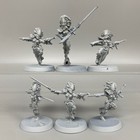 6 CONVERTIES FINECAST ELDAR HOWLING BANSHEES AELDARI WARHAMMER 40K 40 ...