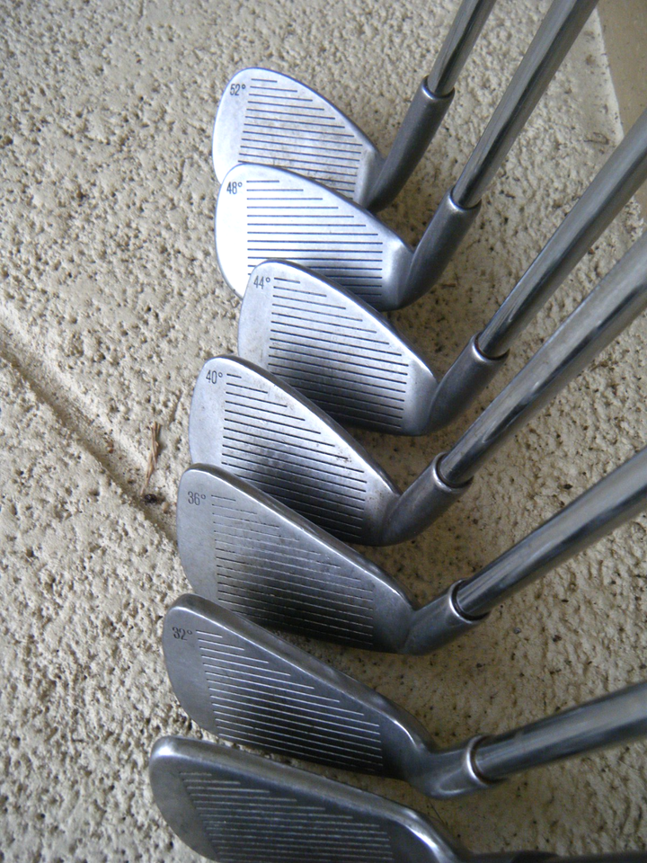TOMMY ARMOUR 845s SILVER SCOT-9 IRONS SET 3,4,5,6,7,8,9,W,P-RH-STEEL S ...