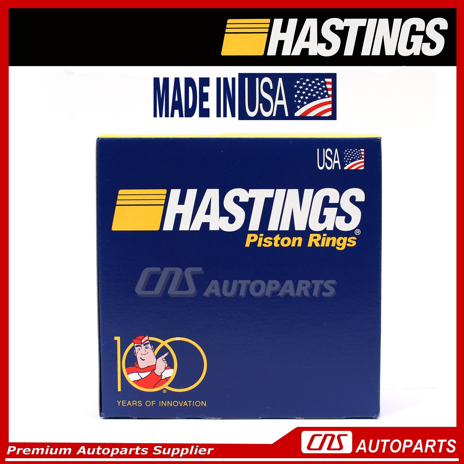 Hastings Piston Rings Fits 01-07 Toyota Camry Highlander Scion tC 2.4L ...