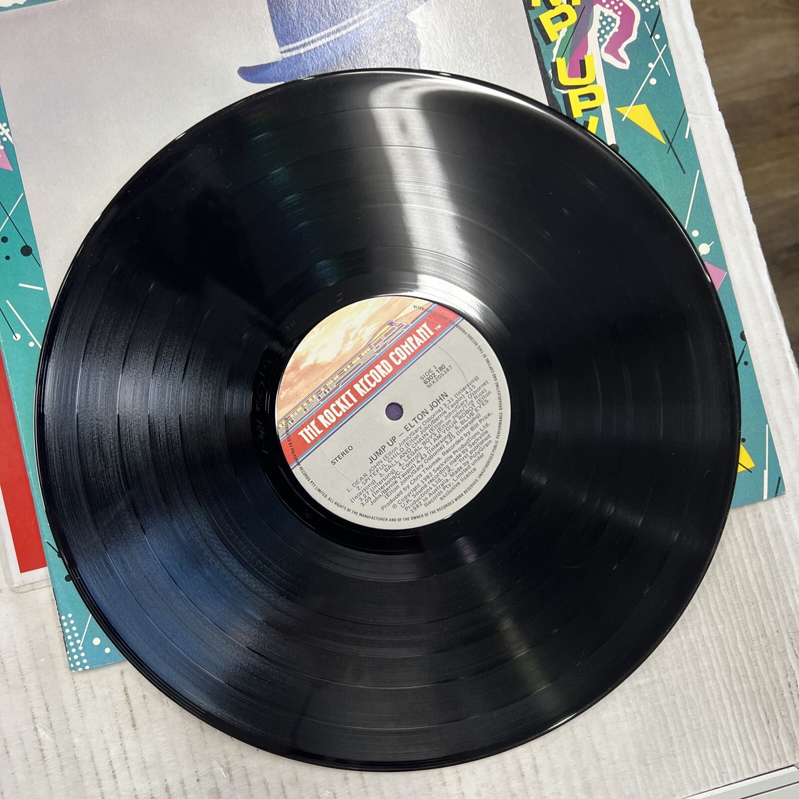 ELTON JOHN JUMP UP VINYL LP 1982 ORIGINAL AUSTRALIAN PRESSING | eBay