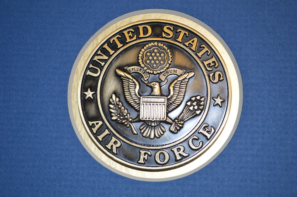 Multi-Opening Military Matting AIR FORCE DOUBLE MAT & COIN Fits an ...
