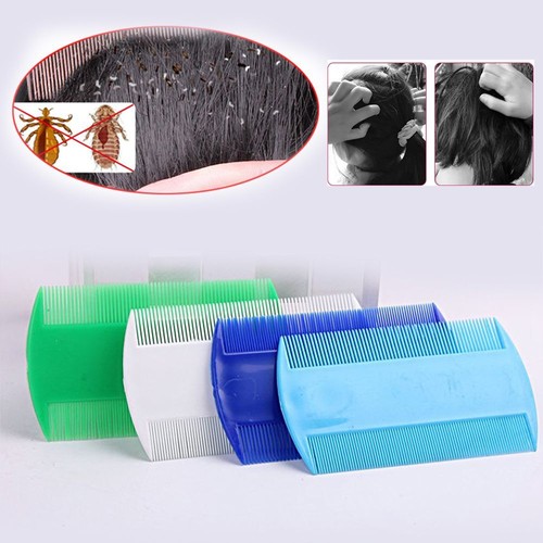 White Fine Tooth Lice Comb Lice Flea Nit Removal Head Lice Detection ...