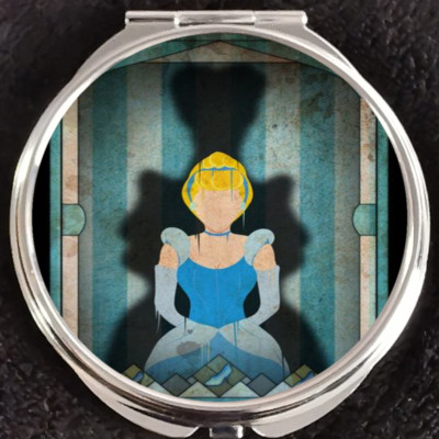 Princess Cinderella Evil Stepmother Beauty Gift Disney Makeup Compact ...