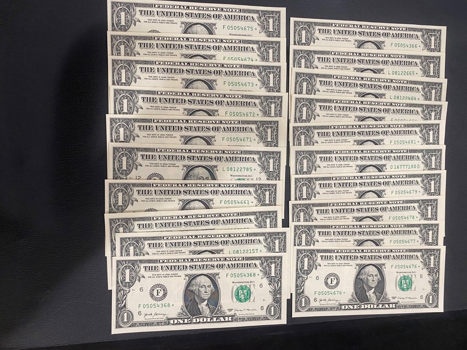 one dollar bill star note 2017 lot of 20 | eBay