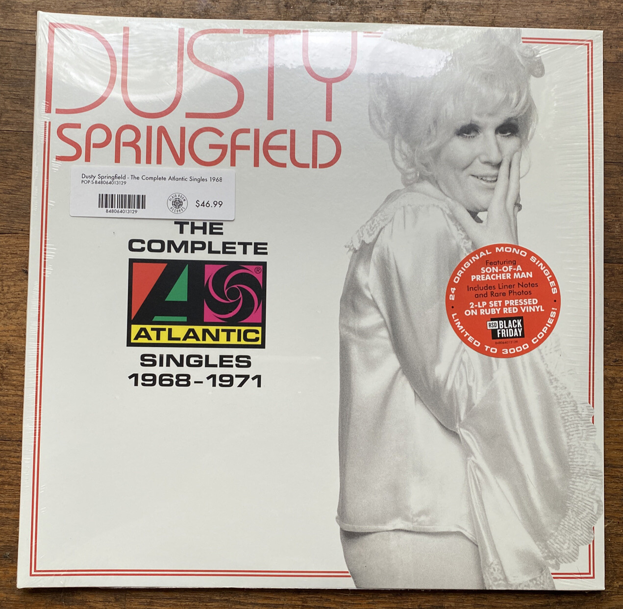 Dusty Springfield The Complete Atlantic Singles 1968-1971 Red Vinyl ...