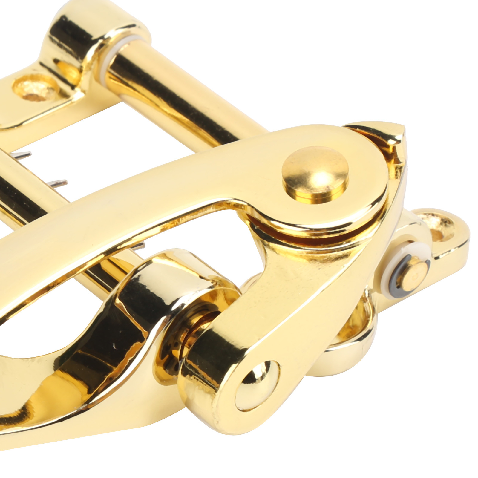 (Gold)Guitar Tailpiece Tremolo Bridge Replacement With Hand Crank ...