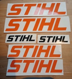STIHL STICKER SET X6 car ute lawnmower chainsaw | eBay