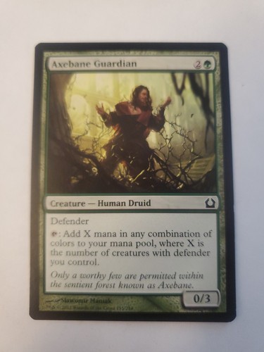 MTG Axebane Guardian Return to Ravnica 115/274 Regular Common | eBay