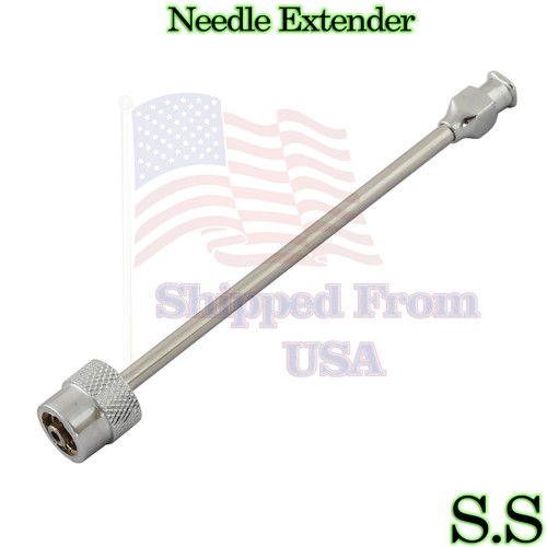 Surgical Needle Extender 4" Stainless Steel Cervical Block Instrume DS ...