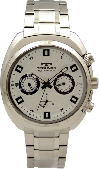 Technos Watch Multifunction T6643SS Men' s Silver for sale online | eBay