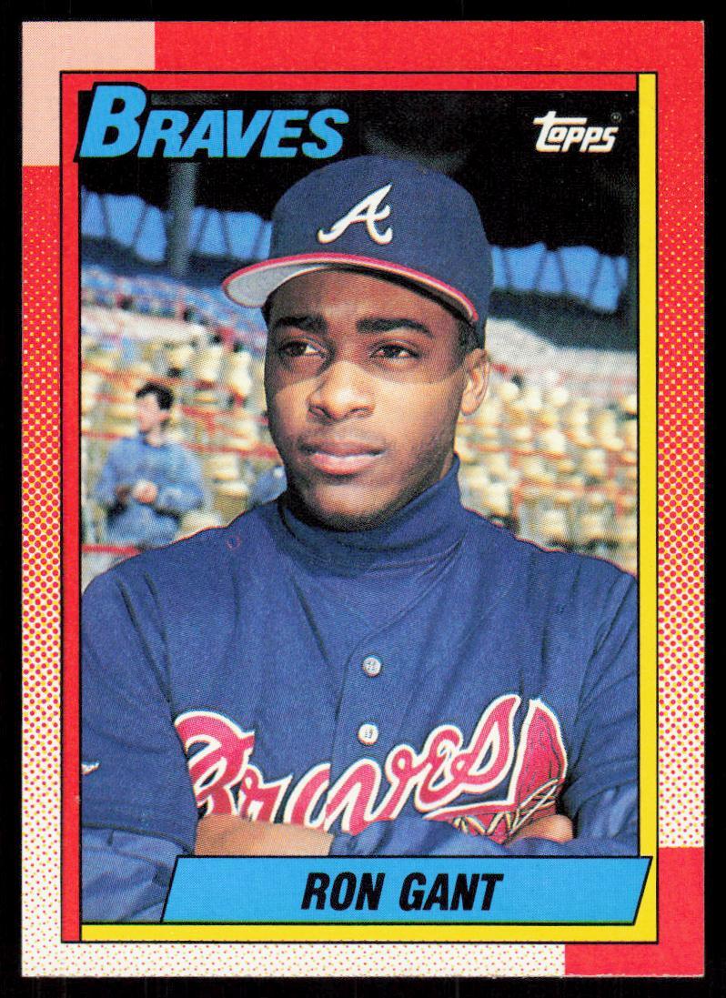 1990 Topps 567 Ron Gant Atlanta Braves | eBay