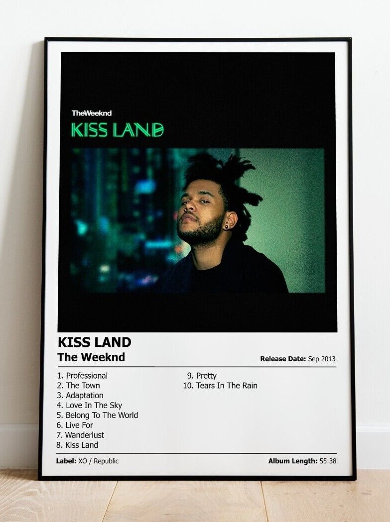 The Weeknd Capa Do Album Kiss Land