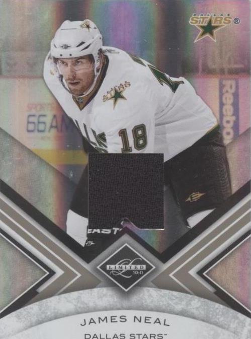 2010-11 Limited - James Neal #33 Threads /199 (MEM) for sale online | eBay