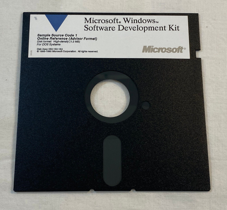 Microsoft Windows Software Development Kit V. 3.0 1990 6 Floppy Disk ...