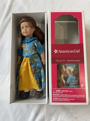 Open Box American Girl Felicity Merriman 6.5" Mini Doll & Book | eBay