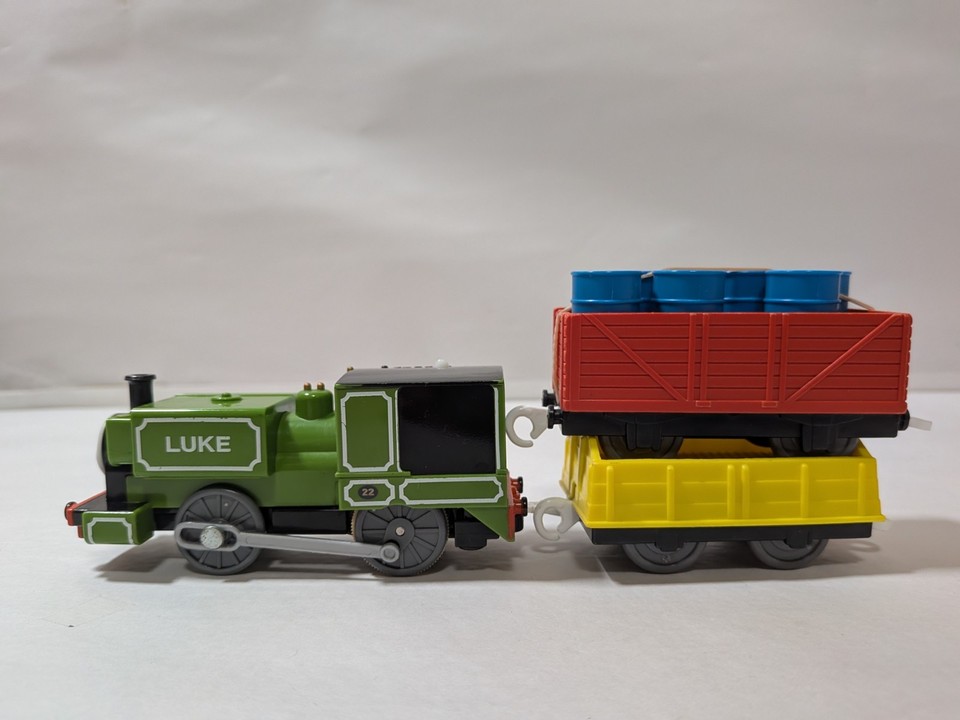 Thomas & Friends TOMY Plarail Trackmaster Luke Complete Set Rare Train ...
