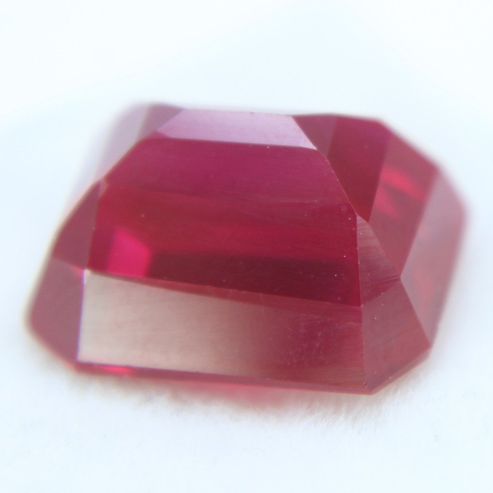 8.90CT Certified Natural Red Ruby Eye Clean Emerald Loose Shape ...