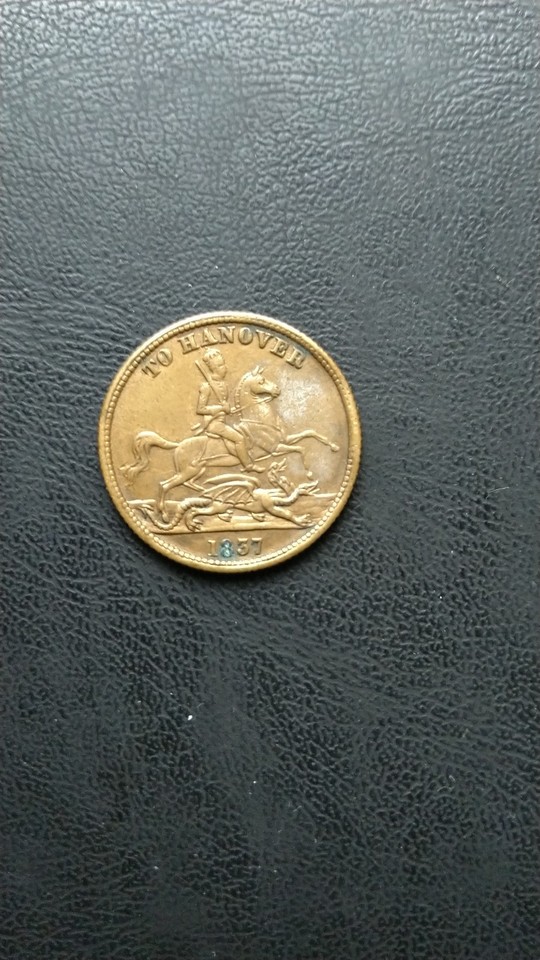 Hannover Token 1837 Victoria Regina + England Coin | eBay.de