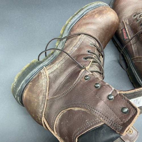 Red Wing 2414 Boots Men’s Size 10 D Brown Leather Steel Toe Work 9 ...