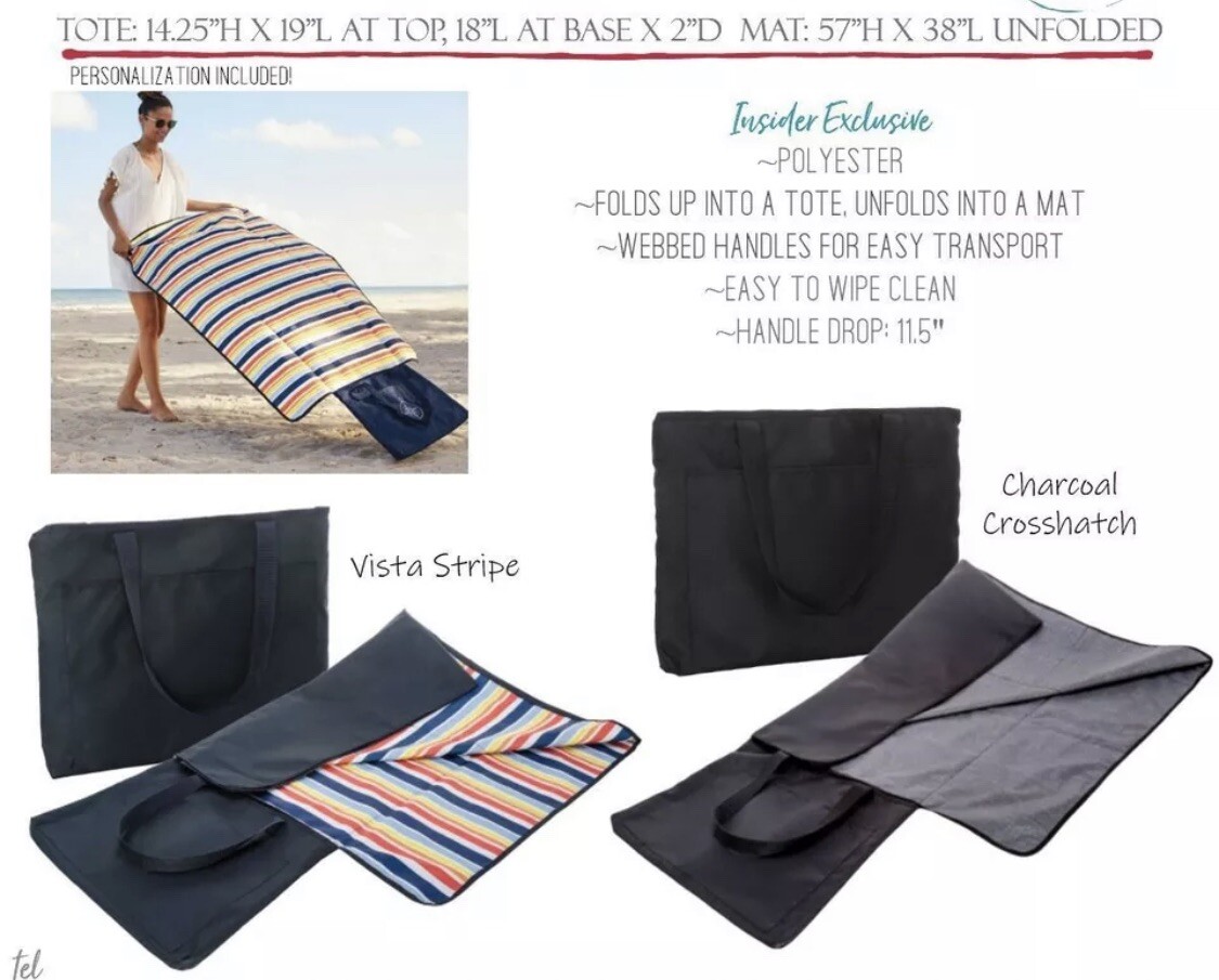 Thirty One Fold N’Fun Mat In Charcoal Crosshatch | eBay