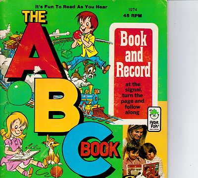Peter Pan THE ABC BOOK Book and Record 1974 Follow Along Catalog | eBay UK