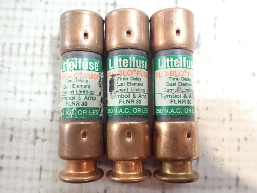 Littelfuse FLNR30 Time Delay Current Limiting Fuse 30A 250VAC *USED ...