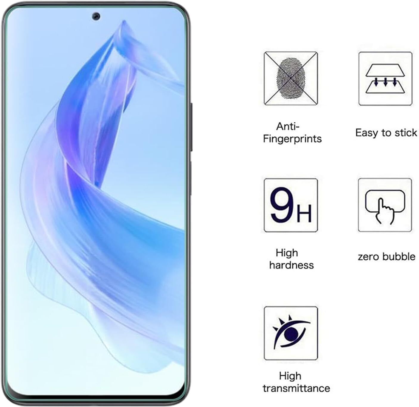 Gorilla Tempered Glass Screen Protector For Honor 90 Lite X7a X8a X6a ...