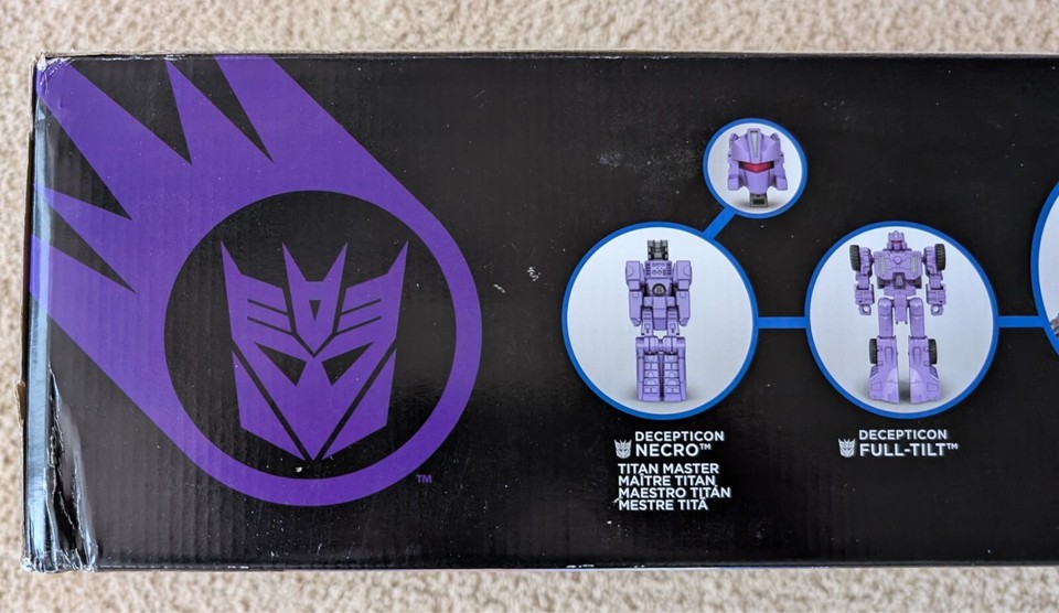 Hasbro Takara Transformers Titans Return Titan Class Decepticon ...