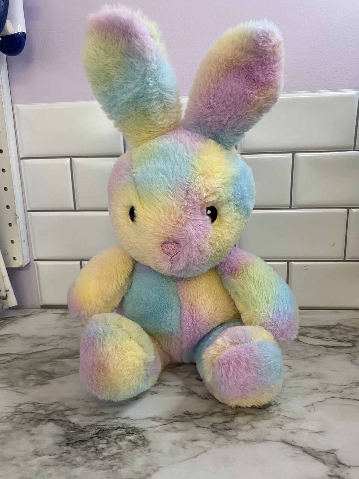 Spark Create Imagine Bunny Rabbit Rattle Crinkle Pastel 14in Easter ...