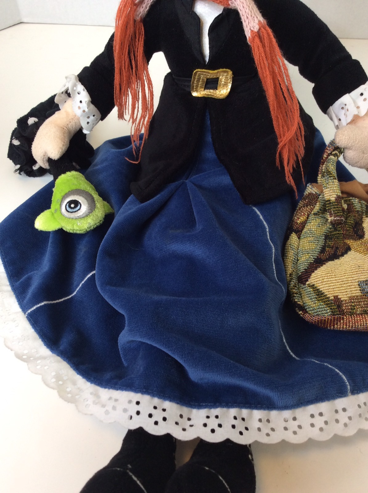 Disney Mary Poppins Soft Plush Stuffed Doll 20in Bag Umbrella Store ...