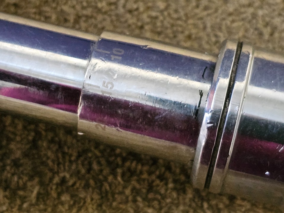 Snap-on QD4R600 Ratchet Click Torque Wrench 3/4" Drive L872 100-600 Ft ...