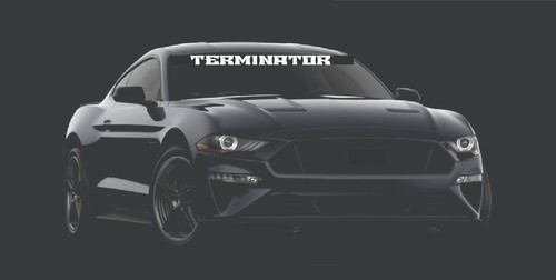 Terminator Voodoo Coyote Decal Sticker Windshield Mustang 5.0 V8 Boost ...