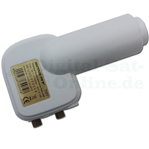 Originale Smart Titanio TRT Rocket Multifeed Twin LNB 0,1dB HD/UHD 3 ...
